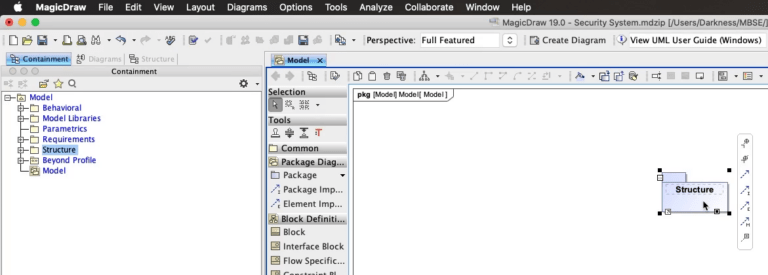 Creating Package Diagrams - Beyond MBSE